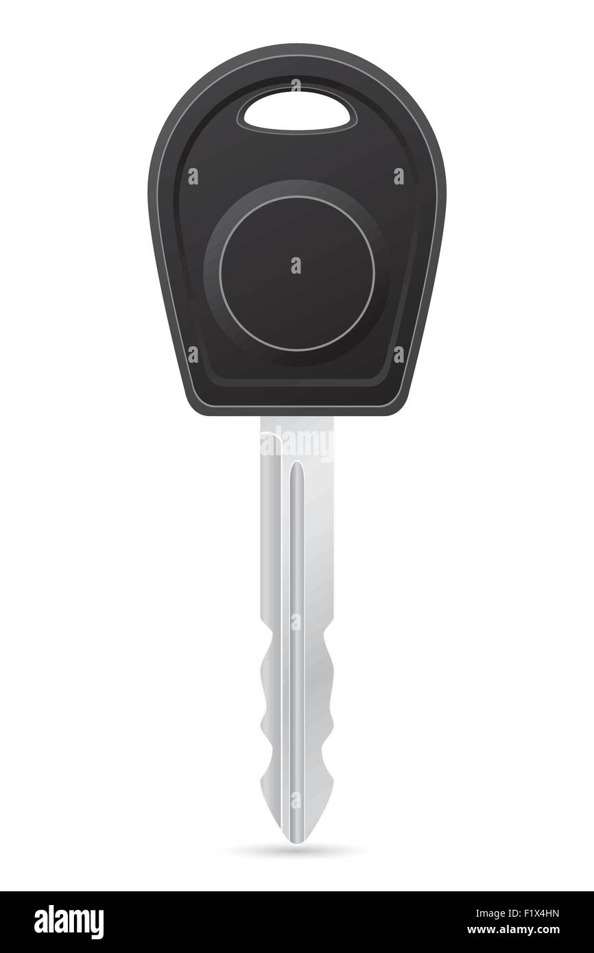 car key vector illustration isolated on white background Stock Vector ...