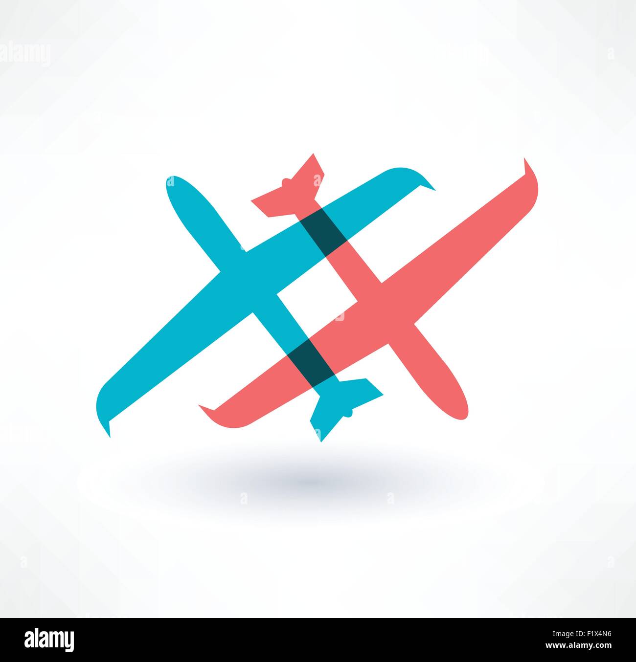 Airplane symbol. Design logo Stock Vector Image & Art - Alamy