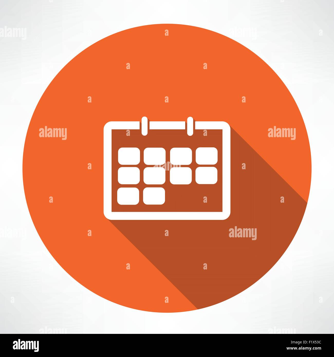 calendar icon. Flat modern style vector illustration Stock Vector Image ...