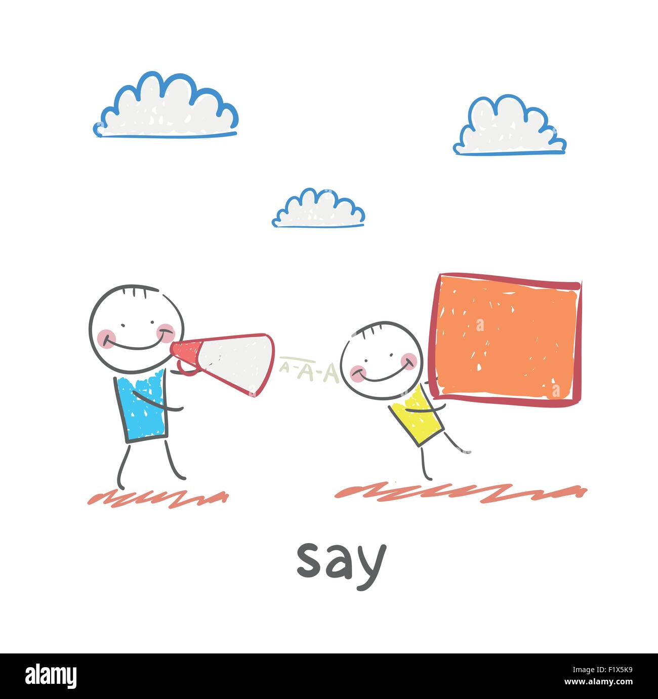 Cravat Cartoon High Resolution Stock Photography and Images - Alamy