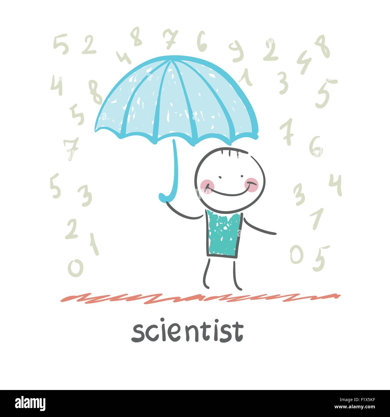 Female scientist cartoon hi-res stock photography and images - Alamy