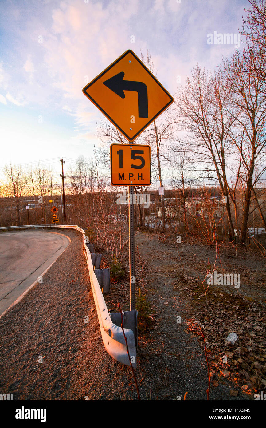 road signs directions Stock Photo - Alamy