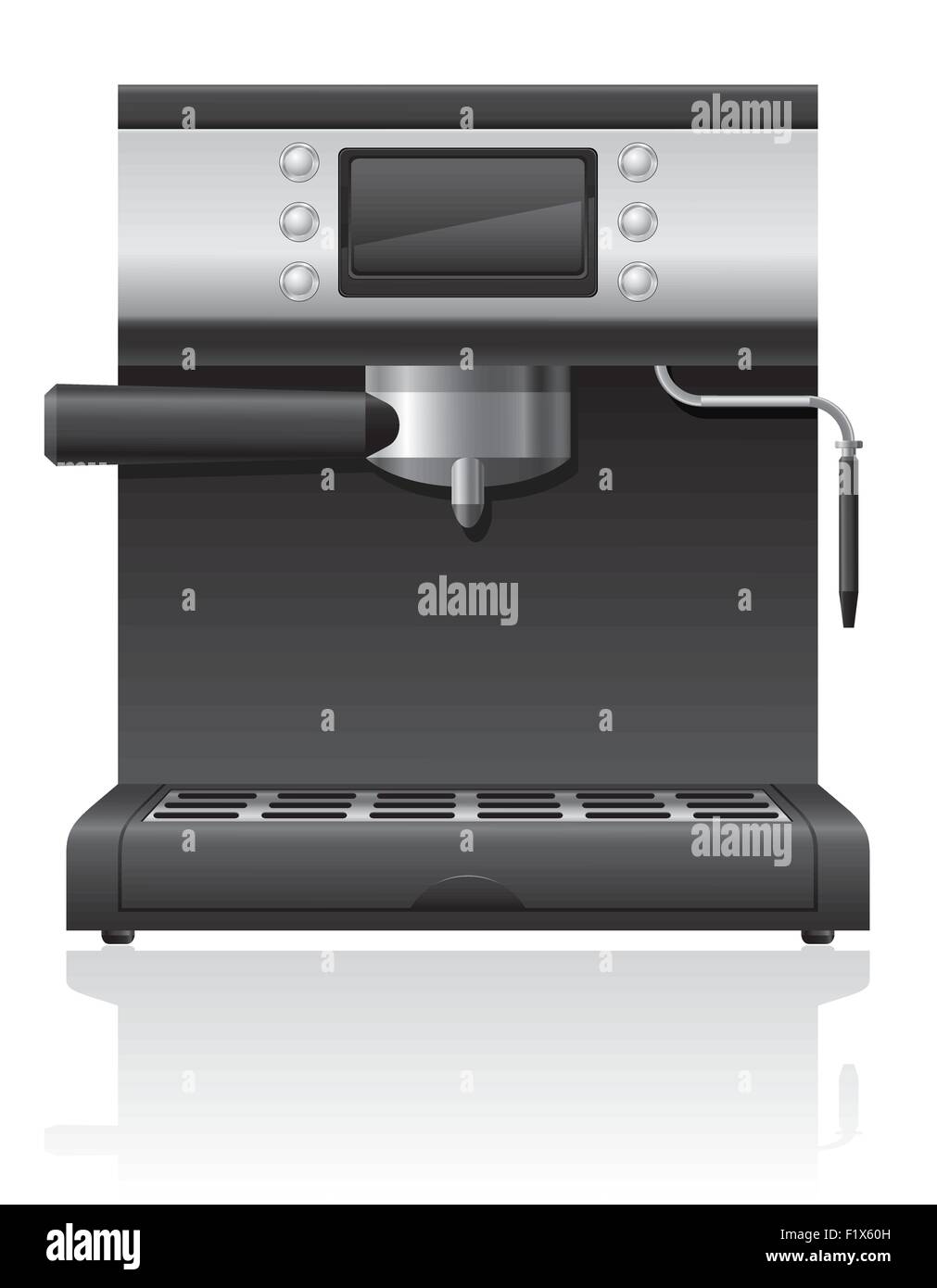 coffee maker vector illustration isolated on white background Stock ...