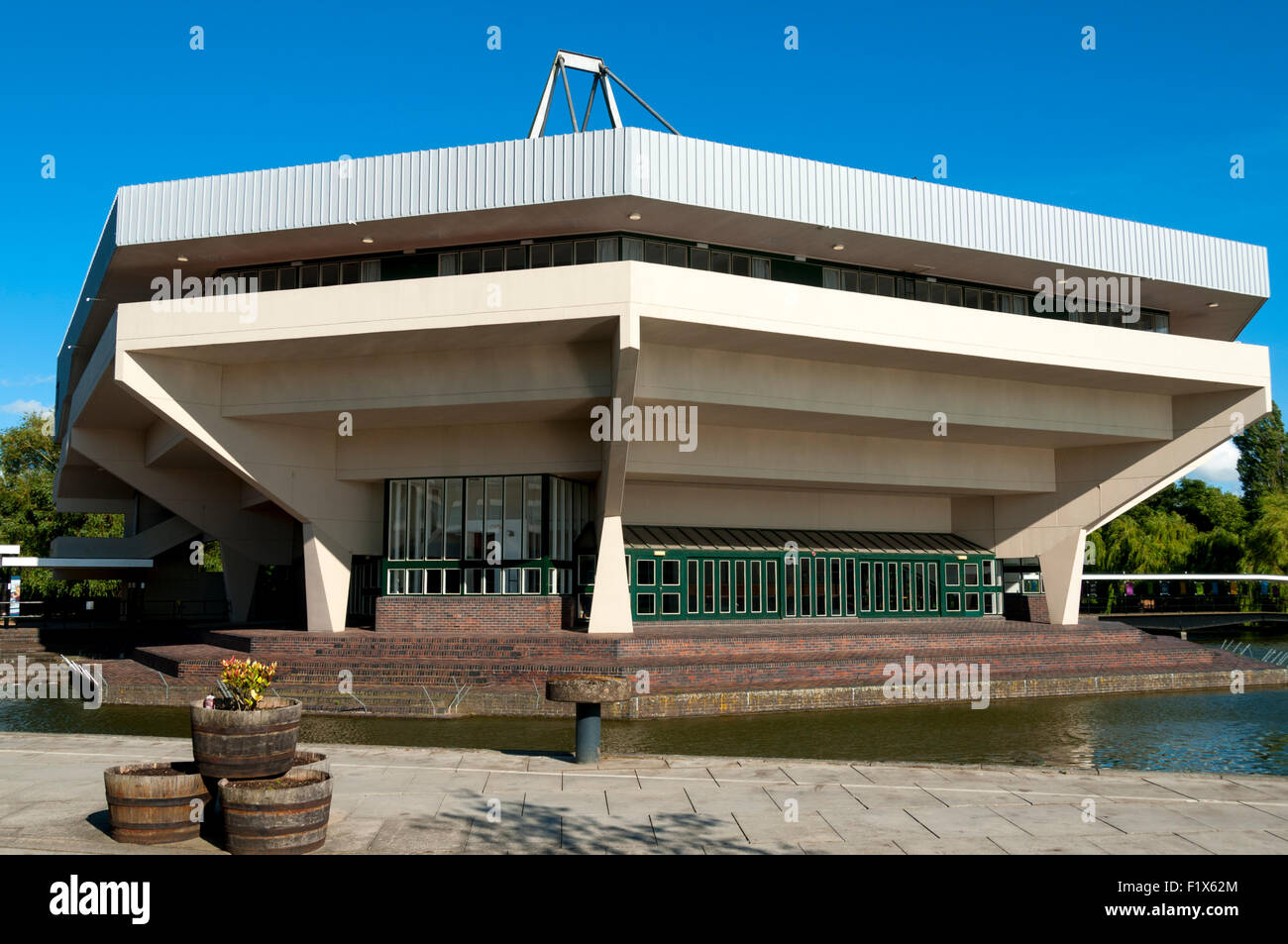 The Central Hall building, University of York Heslington Campus, City ...