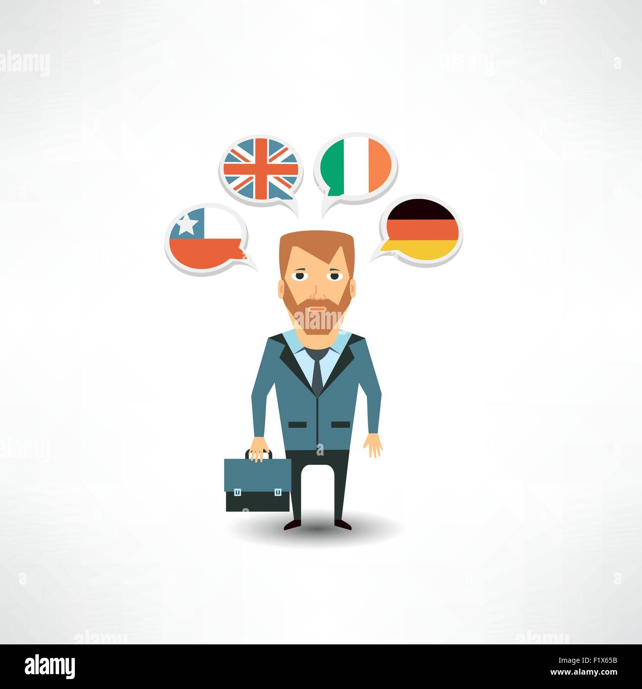 translator speak different languages Stock Vector Image & Art - Alamy