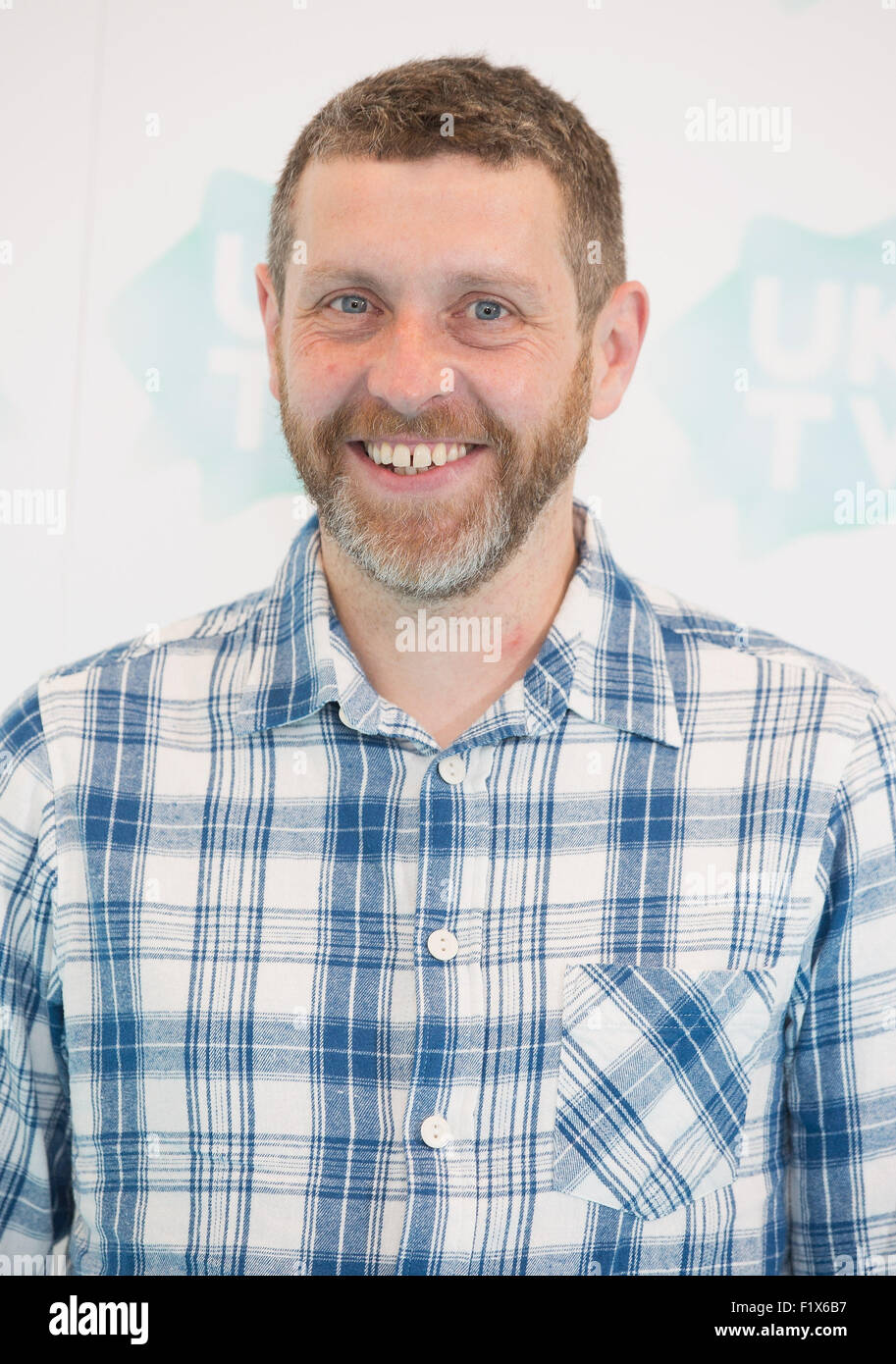 London.UK. Dave Gorman attends UKTV Live 2015 Arrivals at New Phillips ...