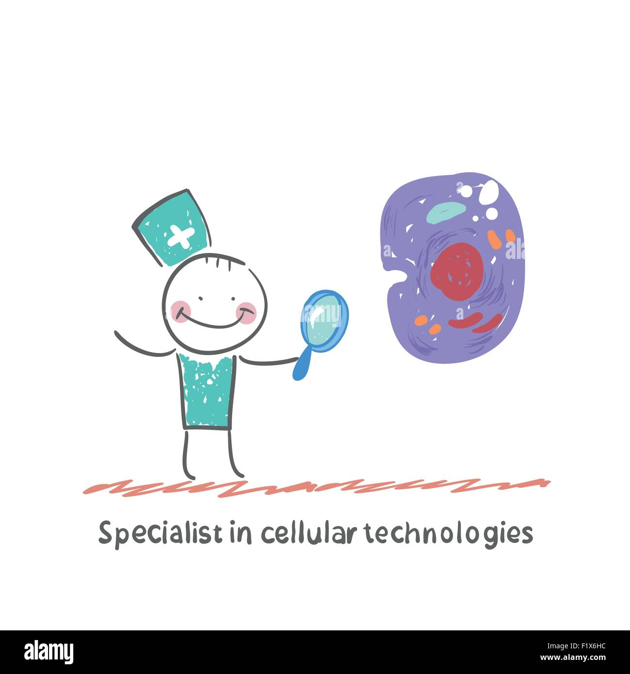 Laboratory technologies Stock Vector Images - Alamy