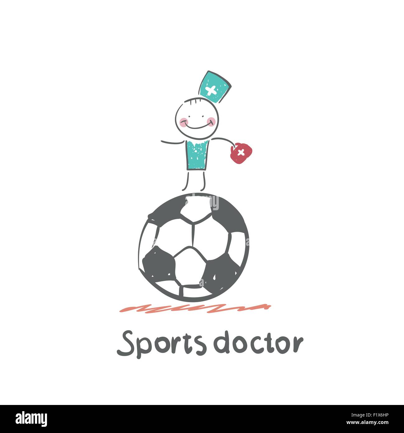Soccer analyst Stock Vector Images - Alamy