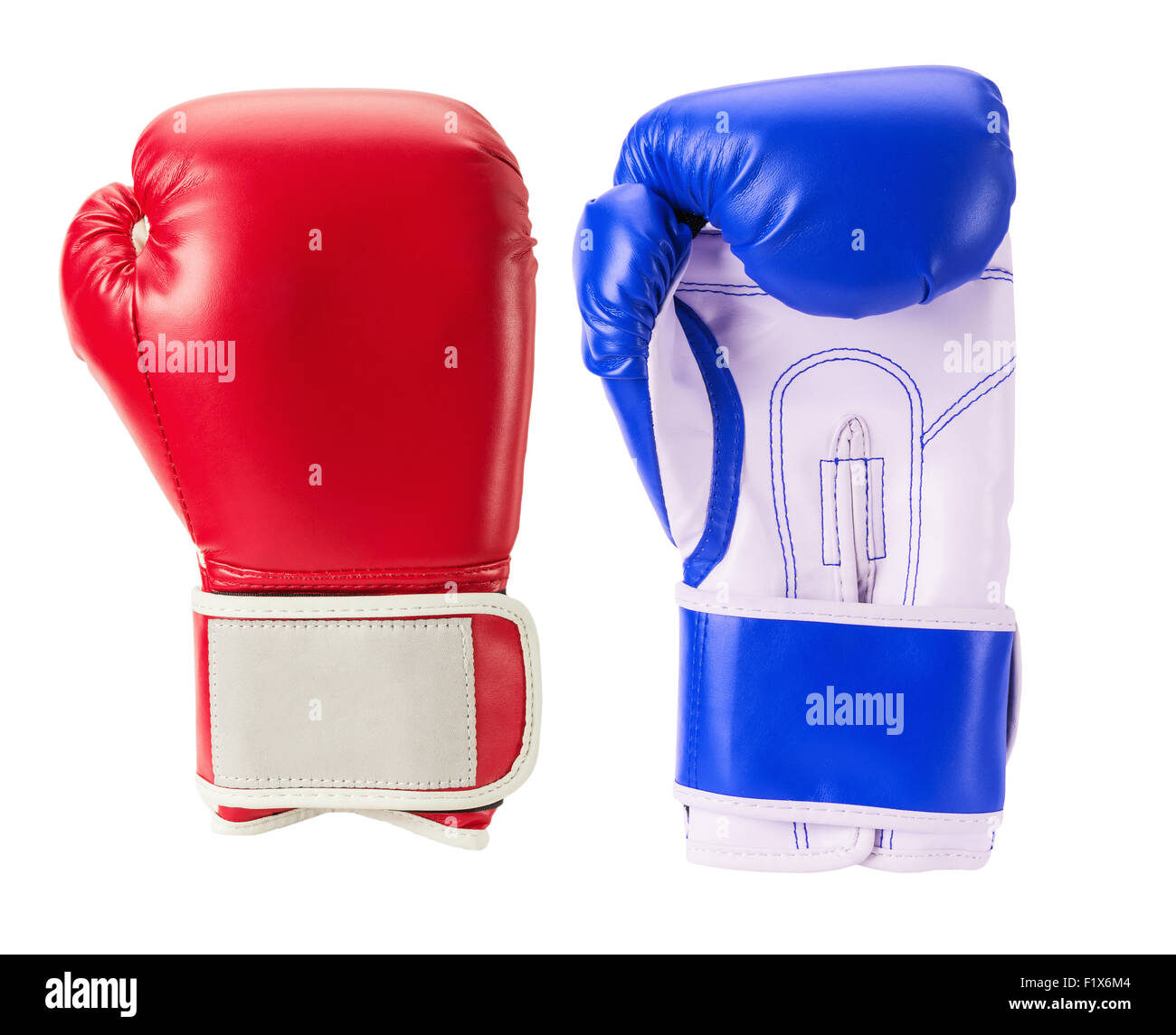 boxing gloves isolated on the white background Stock Photo - Alamy