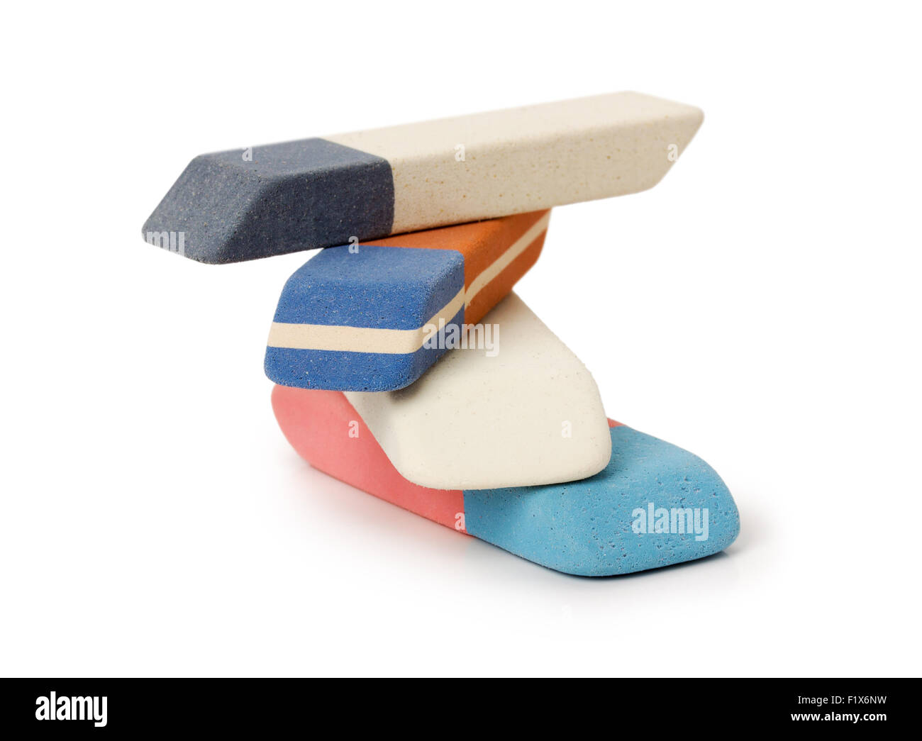 Pencil erasers Cut Out Stock Images & Pictures - Alamy