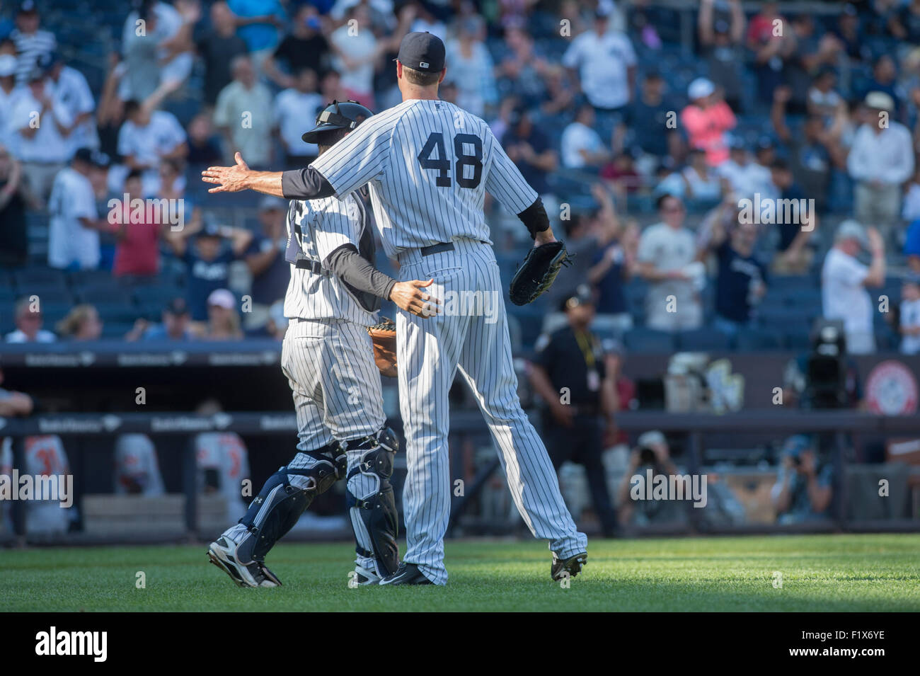 New York, New York, USA. 7th Sep, 2015. Yankees' catcher JOHN RYAN ...