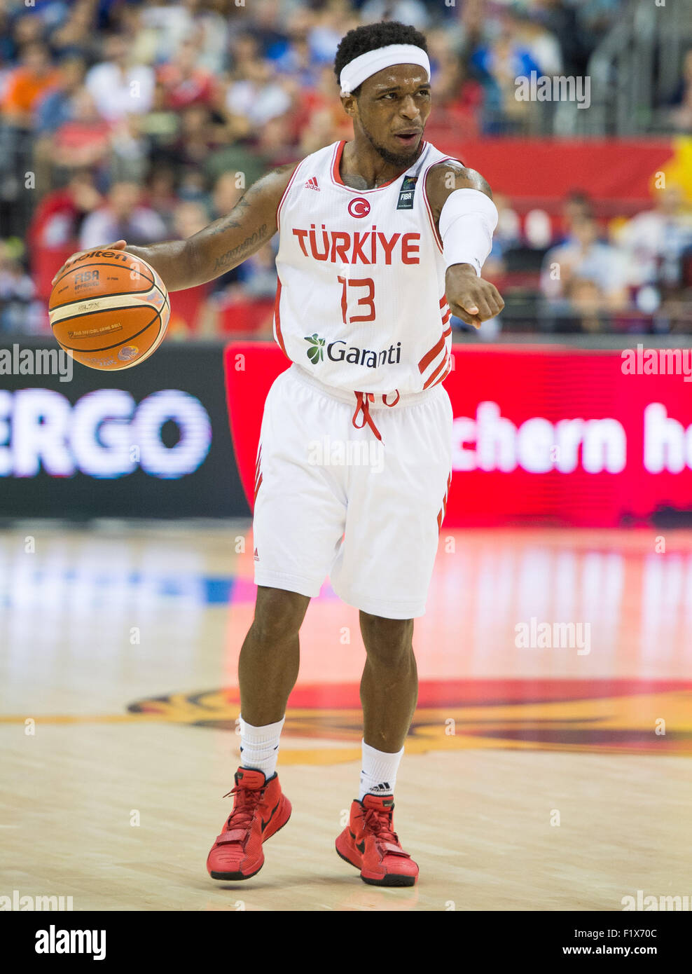 Berlin, Germany. 6th Sep, 2015. Turkey's Ali Muhammed in action during ...