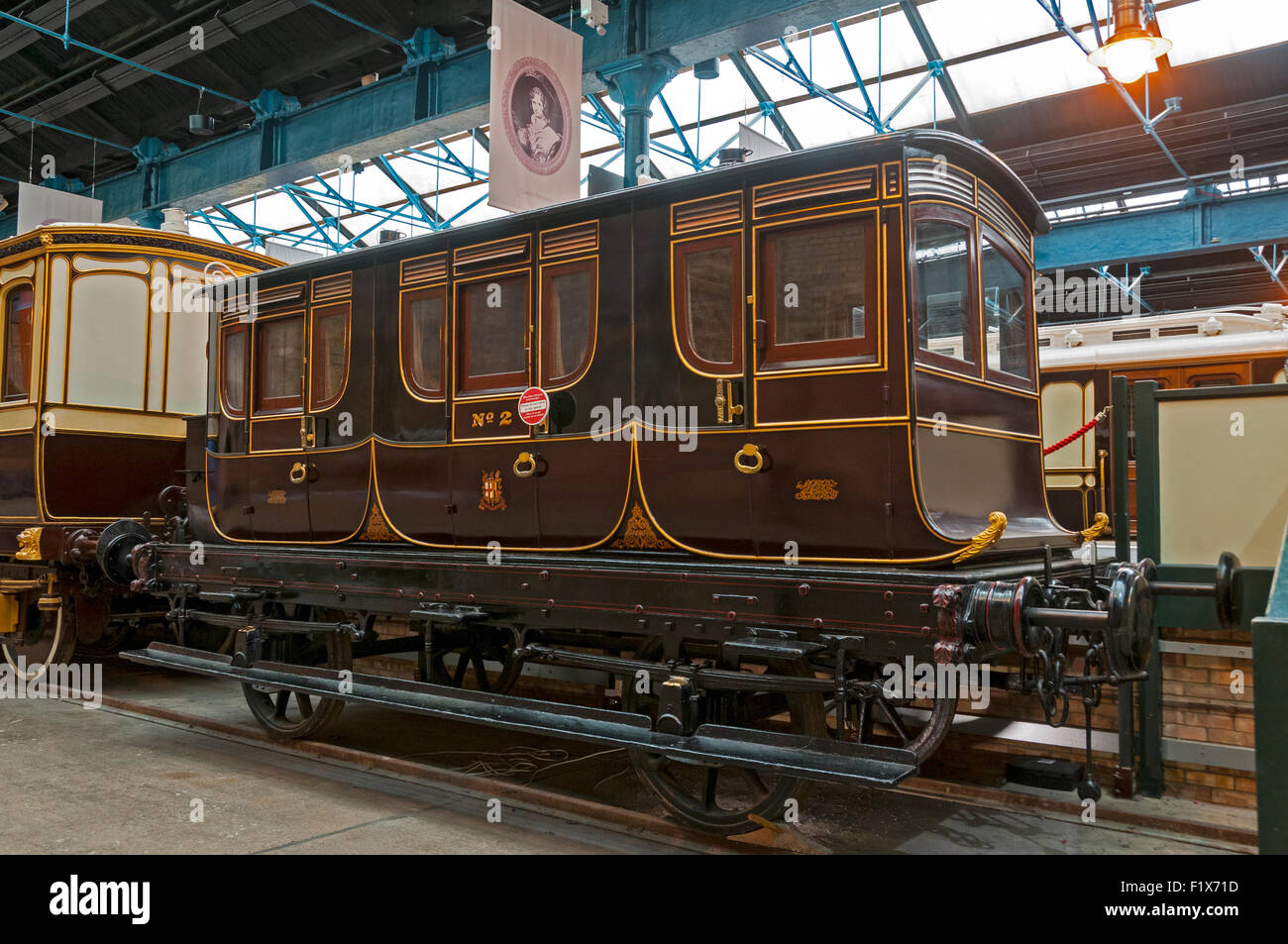 Queen Adelaide's Saloon (1842) London and Birmingham Railway, at the ...