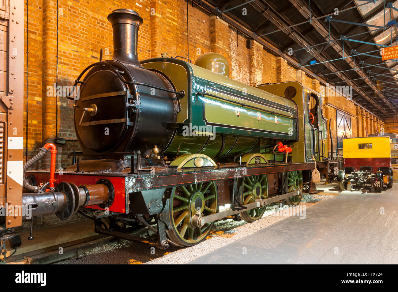 Great Northern Railway Class 13, 0-6-0ST steam locomotive, at the ...