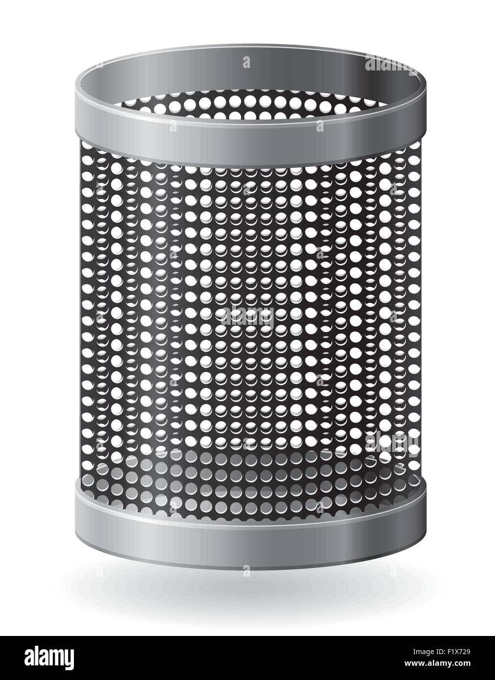 dustbin vector illustration isolated on white background Stock Vector ...