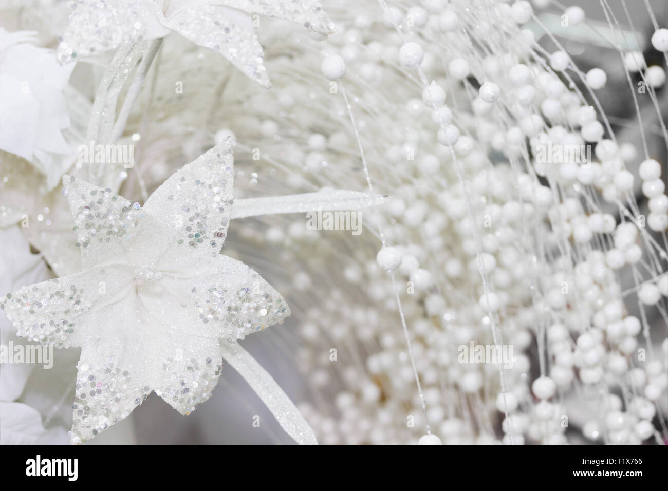 home silver decorations Stock Photo - Alamy