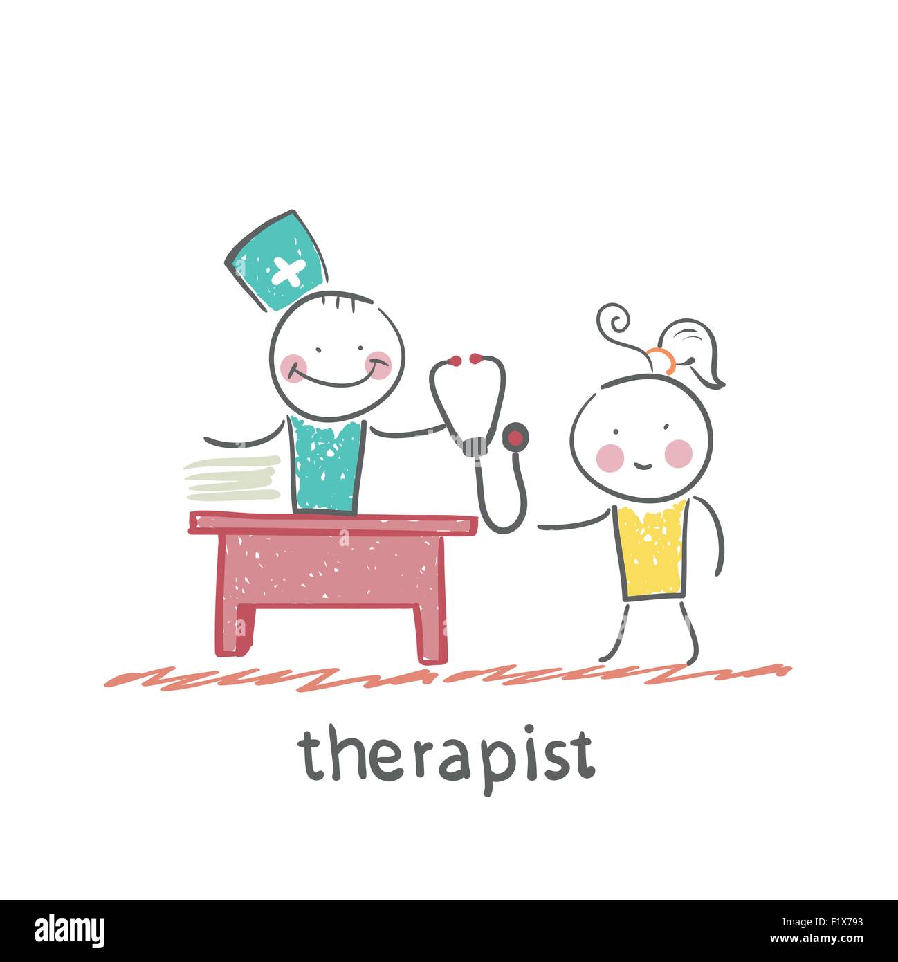 Light therapist Stock Vector Images - Alamy