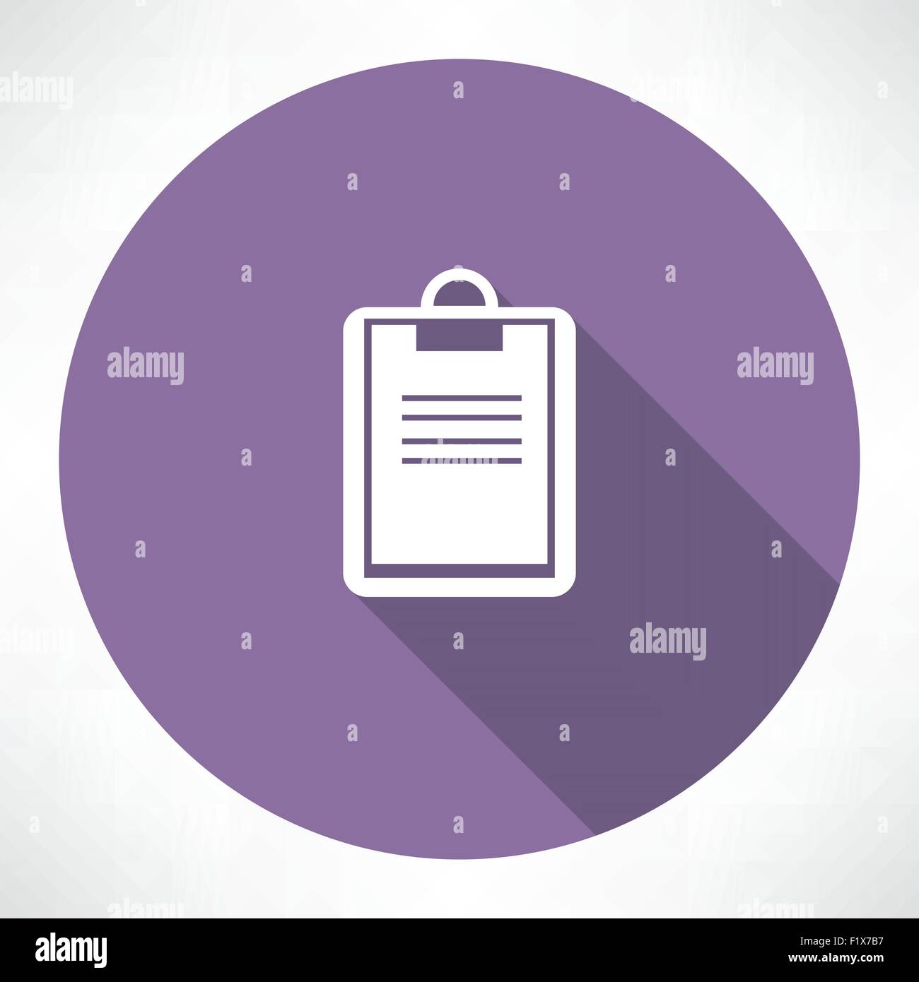 Form Icon. Flat modern style vector illustration Stock Vector Image ...