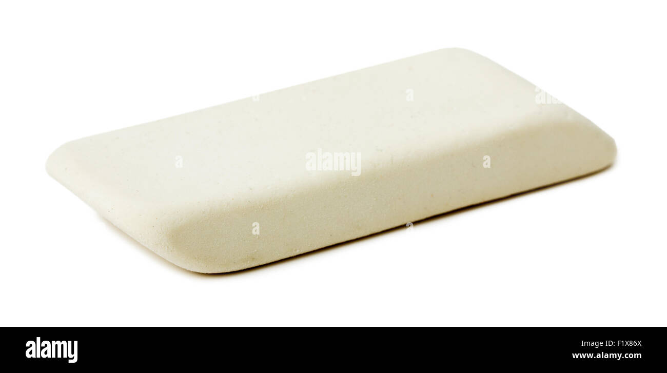eraser isolated on white background Stock Photo - Alamy
