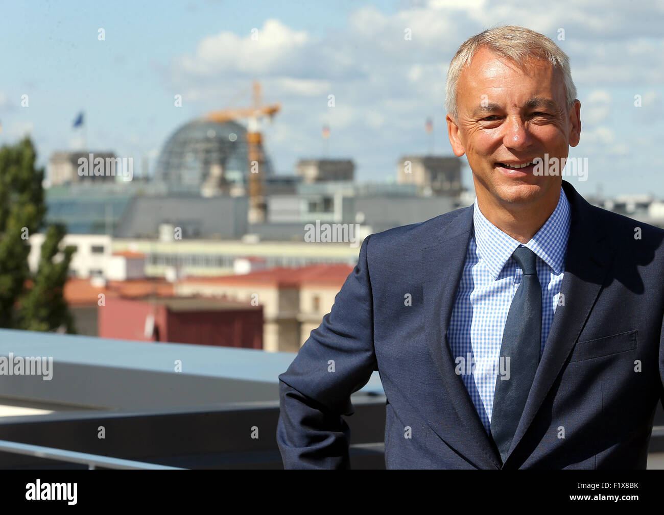 Berlin, Germany. 08th Sep, 2015. Rainer Munz, studio director of the ...