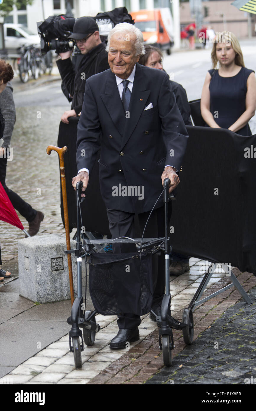 Memorial ceremony for James Last at Church Michaelis Featuring: Martin ...