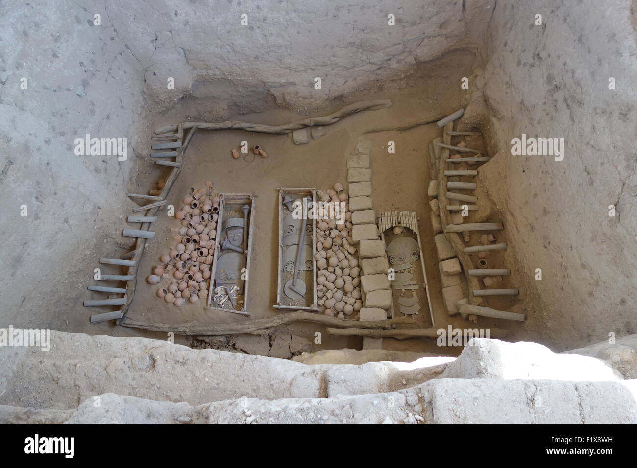 Huaca Rajada, the Royal Tombs of the Lord of Sipan. Chiclayo, Peru ...