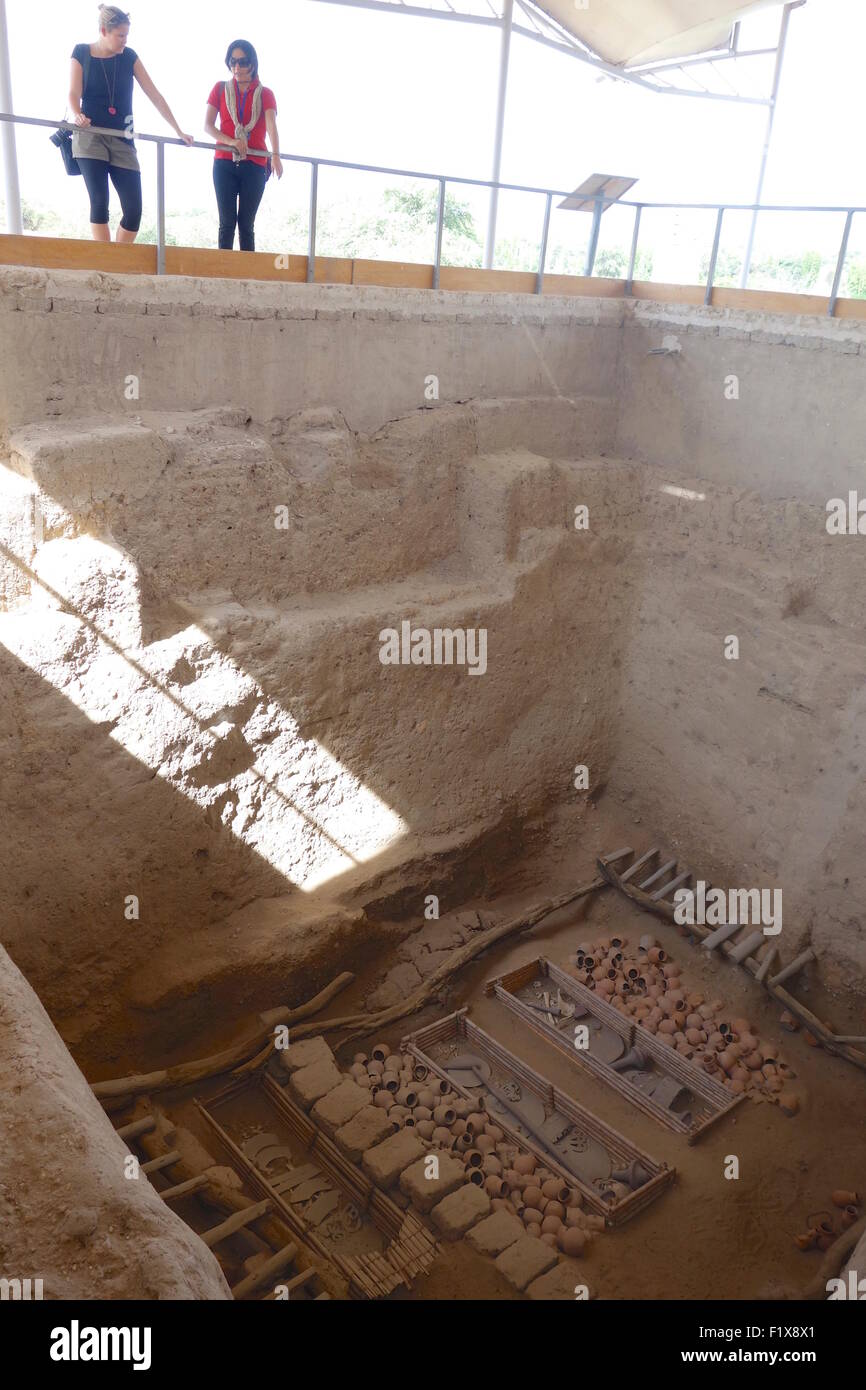 Royal tombs of sipan museum hi-res stock photography and images - Alamy