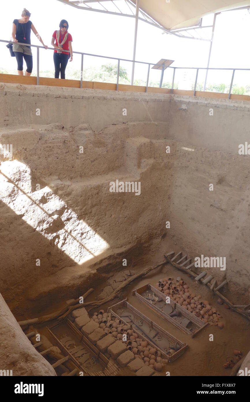The Royal Tombs of the Lord of Sipan, Huaca Rajada, Lambayeque ...