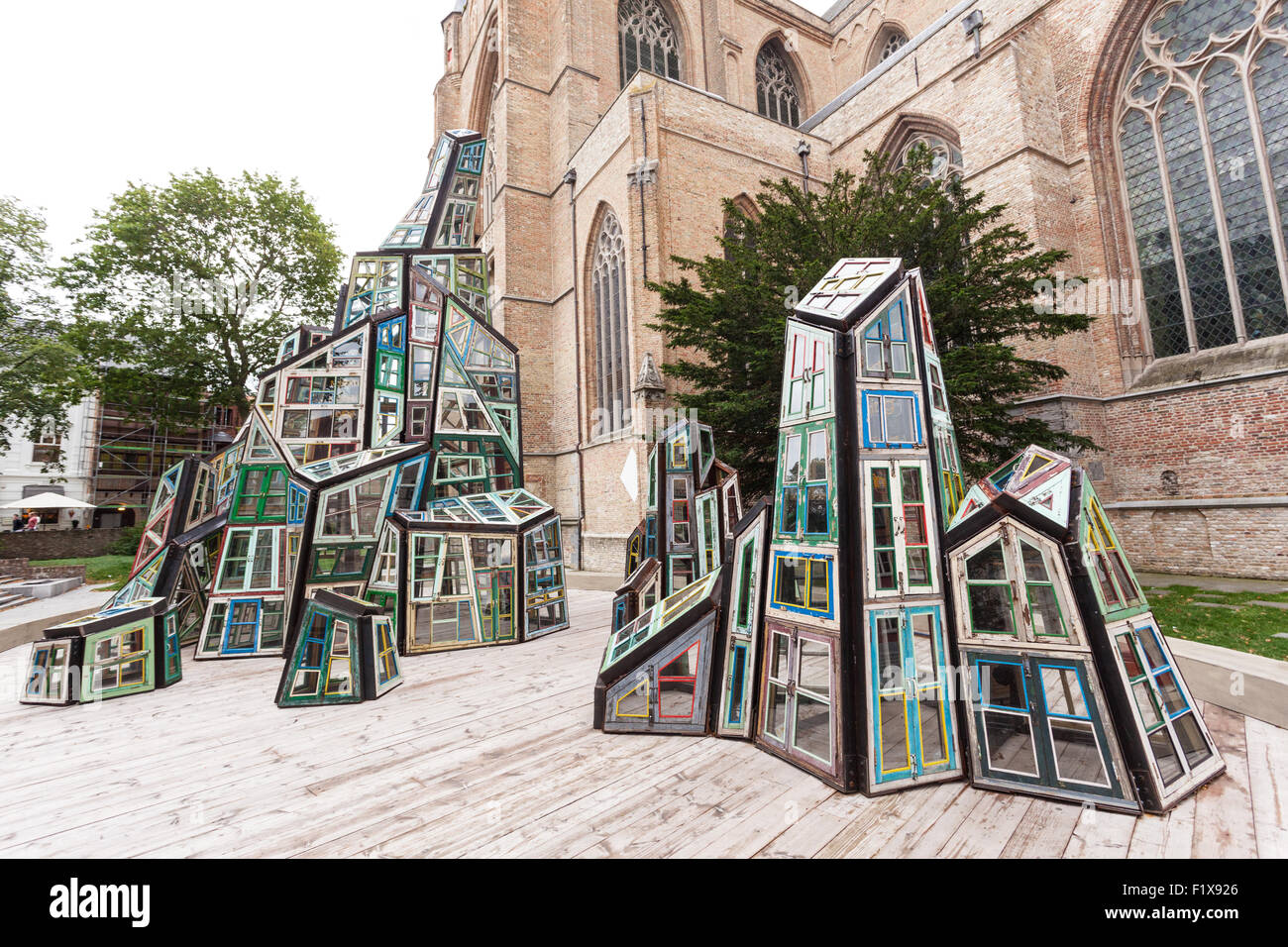 Artwork of Chinese artist Song Dong in Bruges, Belgium Stock Photo - Alamy