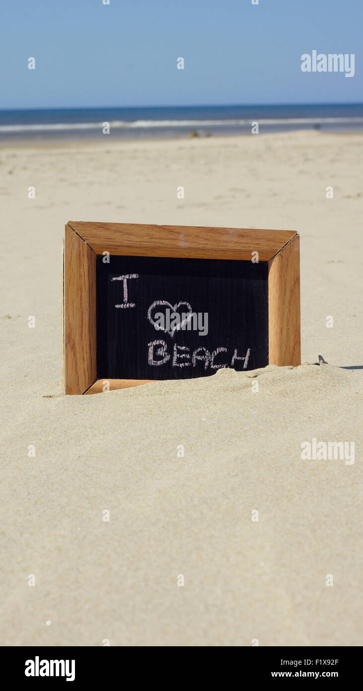 I love beach hi-res stock photography and images - Alamy