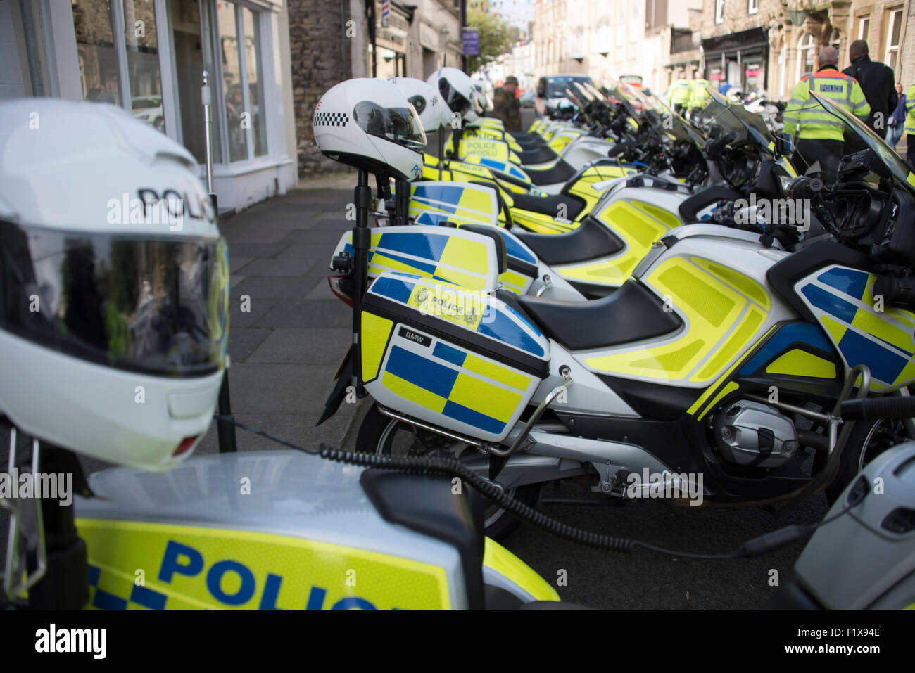 Police Motorcycle Escort High Resolution Stock Photography and Images ...