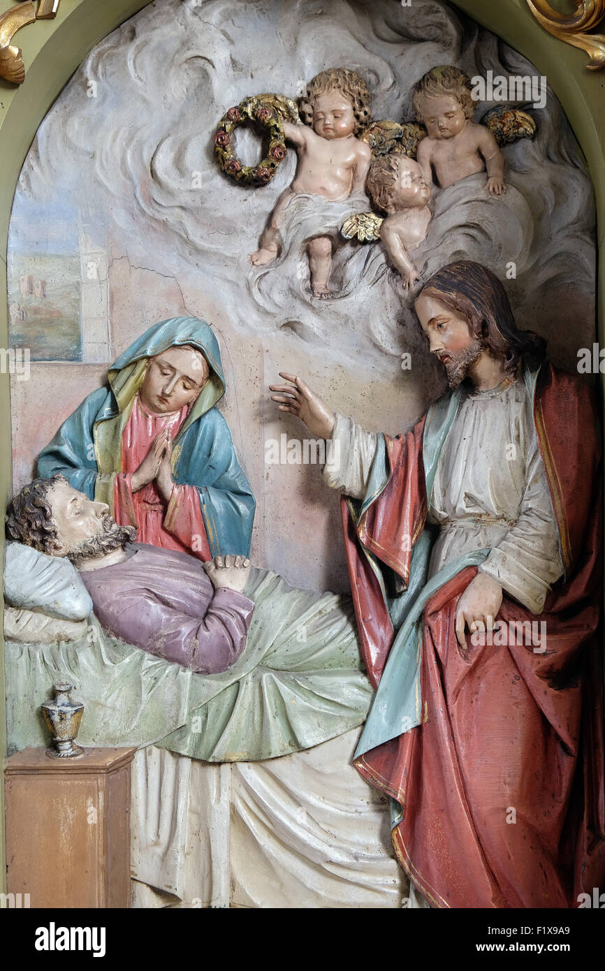 Death of saint joseph hi-res stock photography and images - Alamy