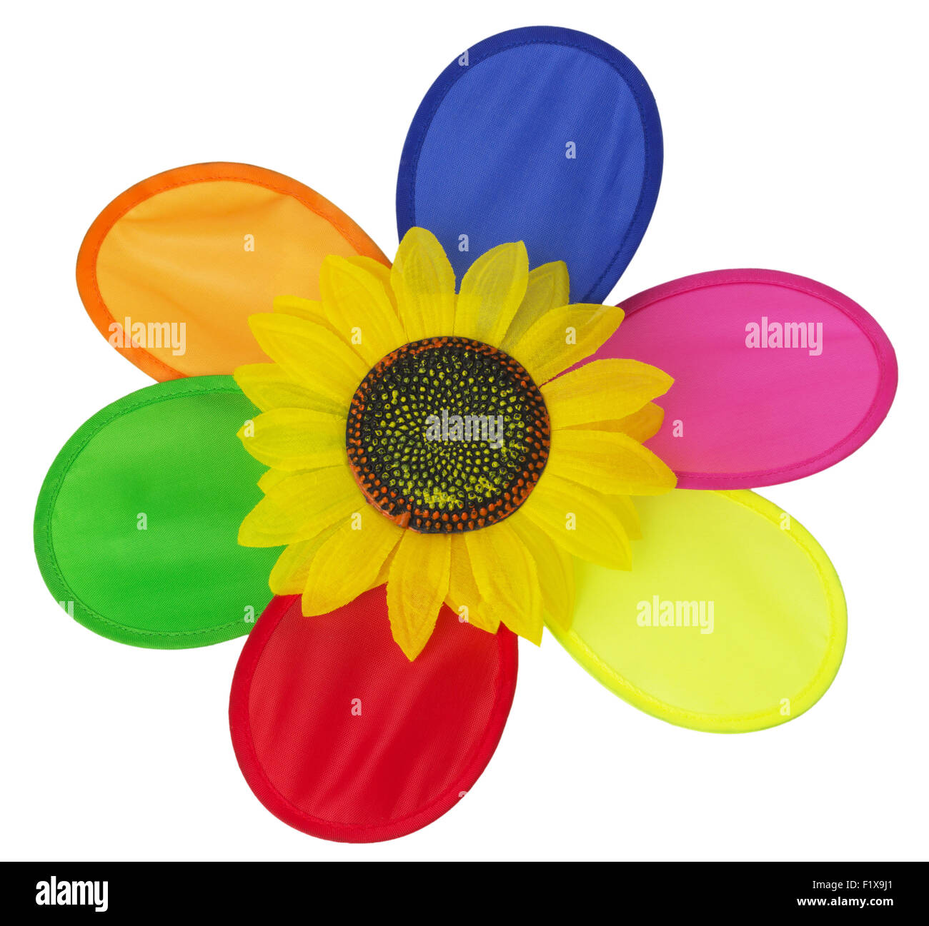 Sunflower flower on background Cut Out Stock Images & Pictures - Alamy
