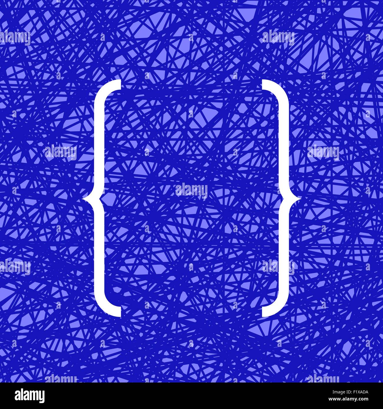 Curly bracket image Stock Vector Images - Alamy