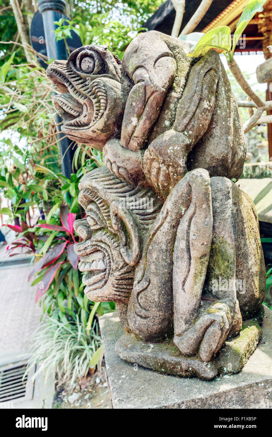 Demon statue, Ubud, Bali, Indonesia Stock Photo - Alamy