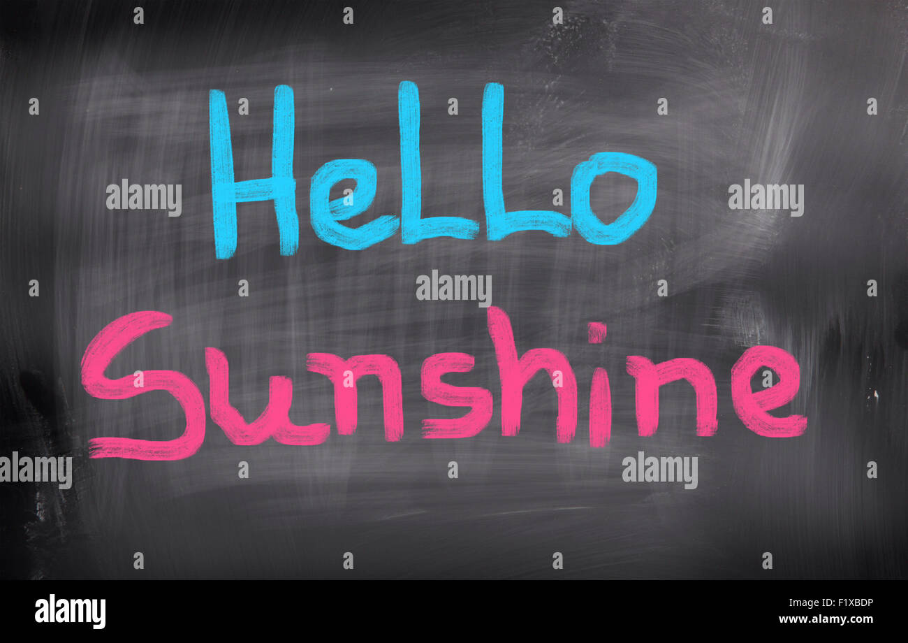 Hello glow hi-res stock photography and images - Alamy