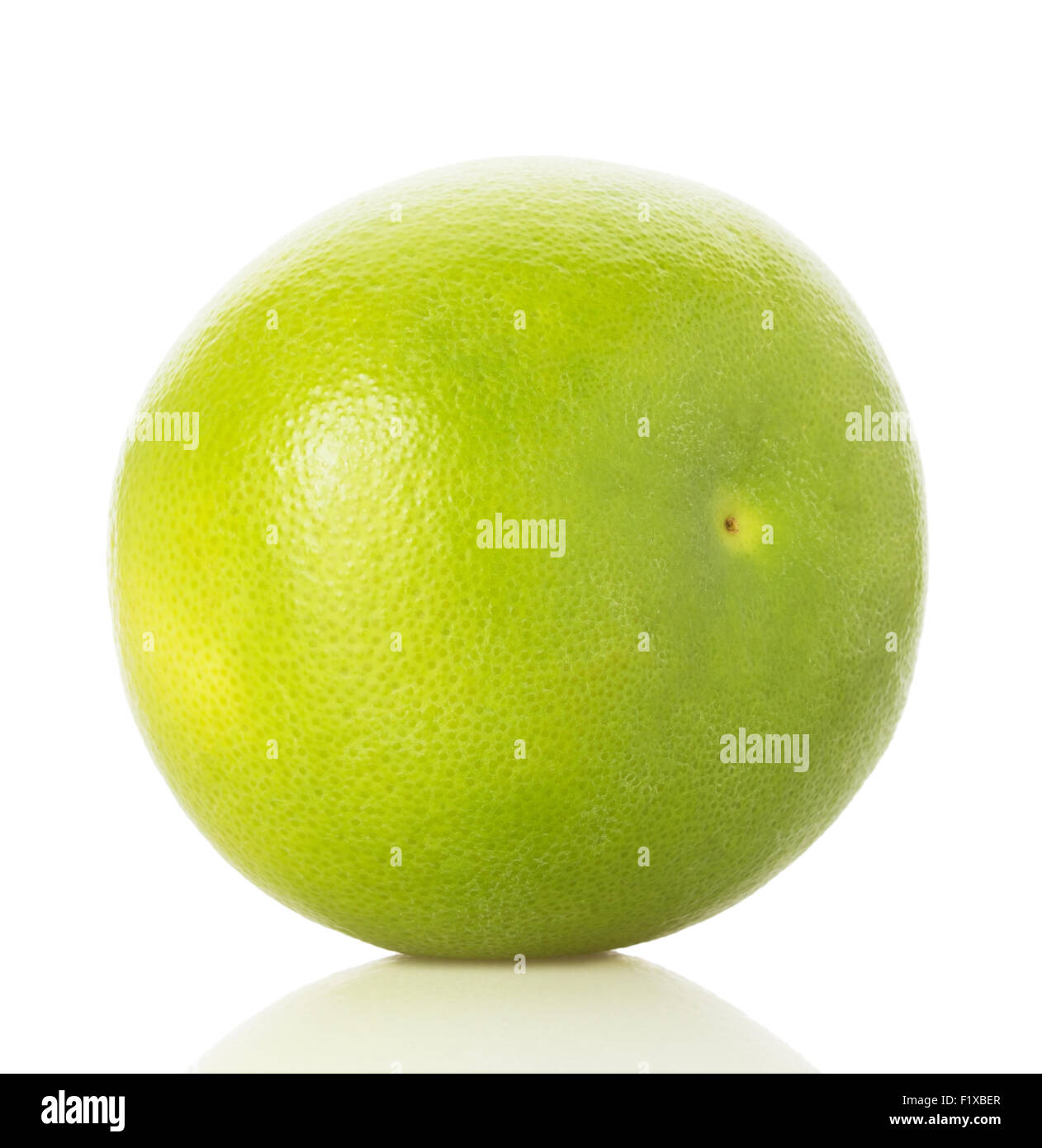 green grapefruit on white background Stock Photo - Alamy