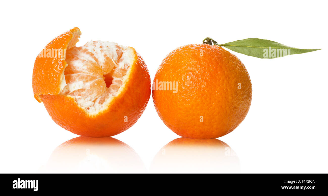 orange on white background Stock Photo - Alamy