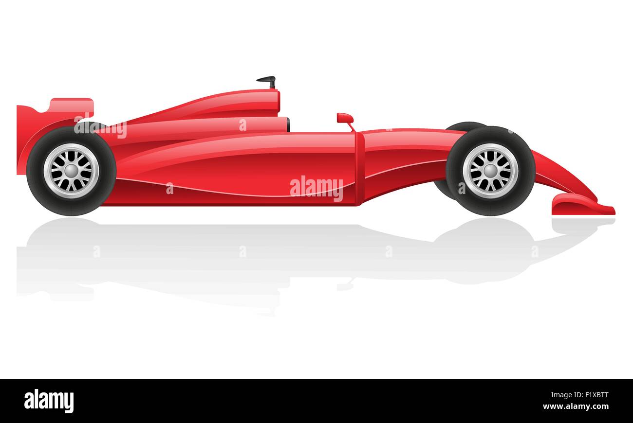 racing car vector illustration EPS 10 isolated on white background ...