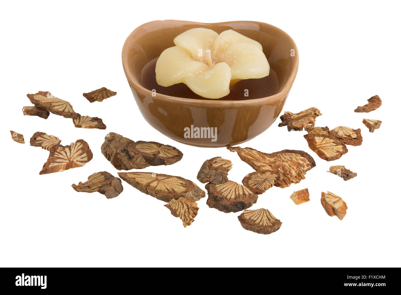 Candle on fire Cut Out Stock Images & Pictures - Alamy