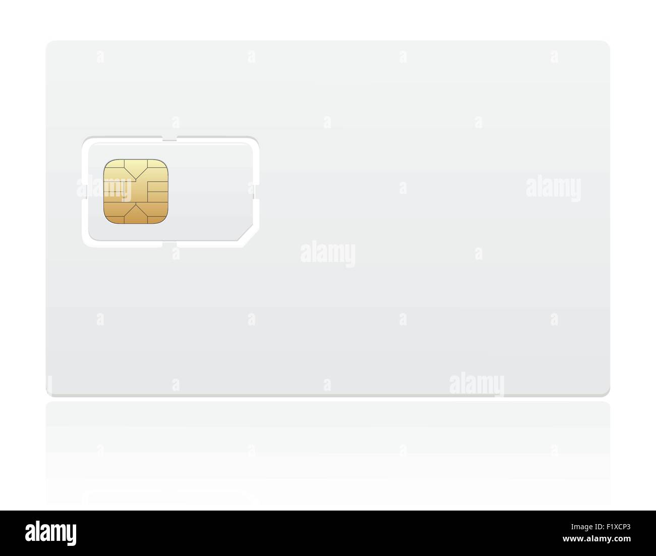 sim card vector illustration isolated on white background Stock Vector ...
