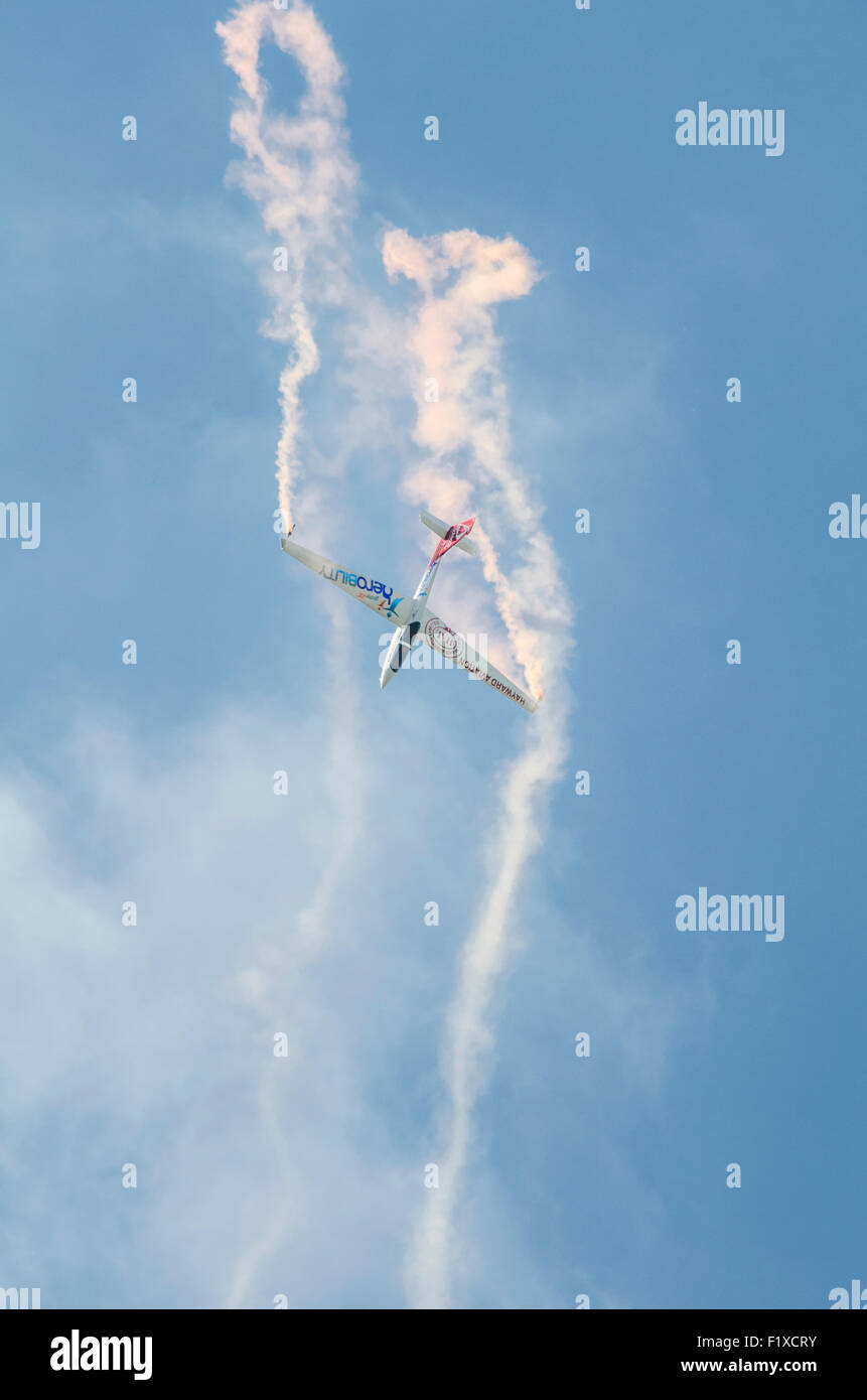 Marganski MDM-1 Fox glider G-IIFX of the Swift Aerobatic Dispay Team ...