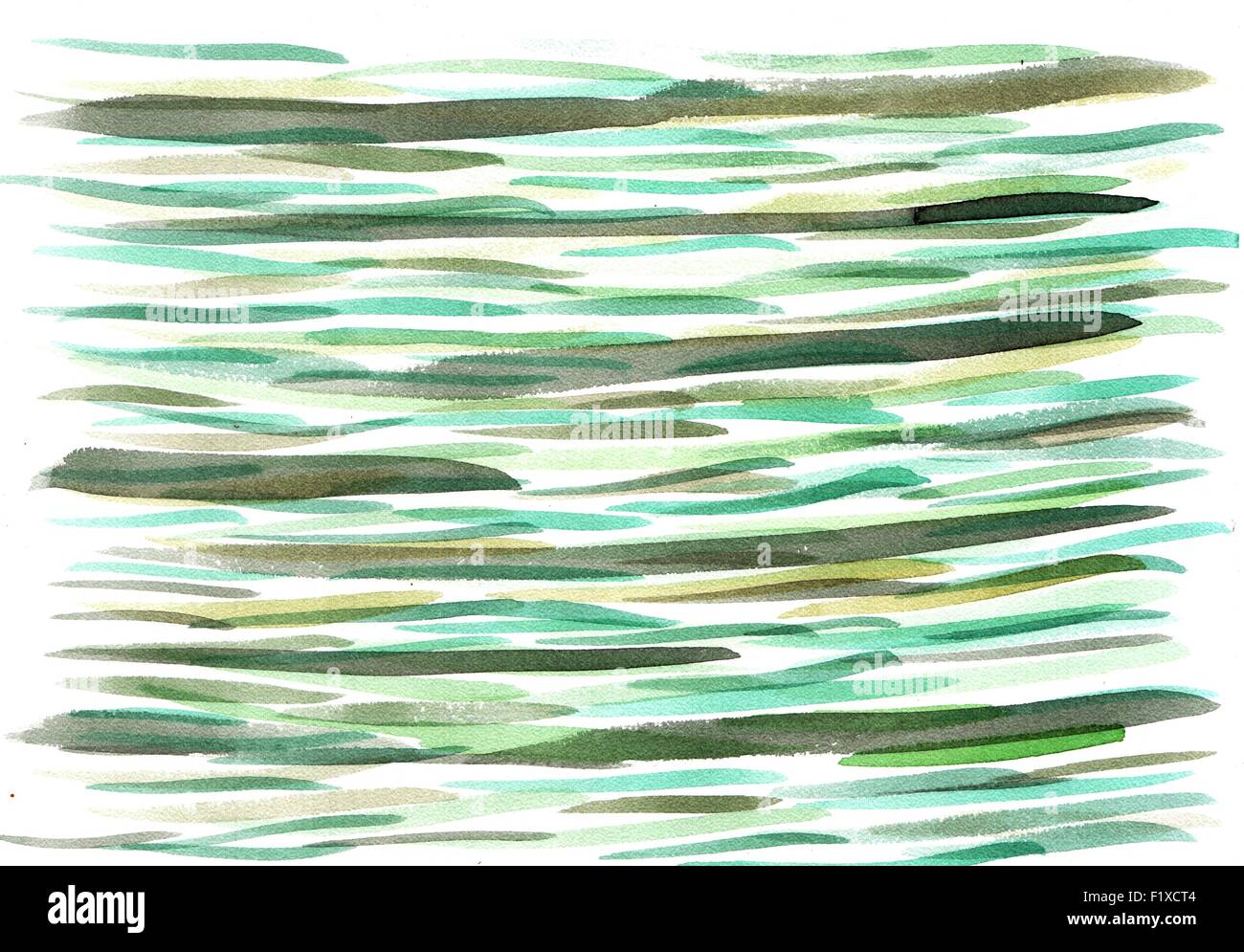 Light watercolor background fuzzy horizontal stripes drawing hands ...