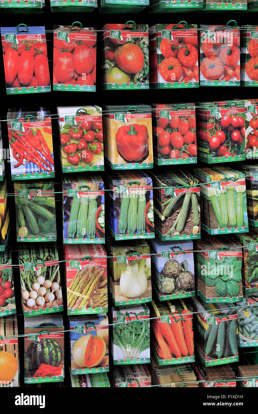 Seeds display hi-res stock photography and images - Alamy