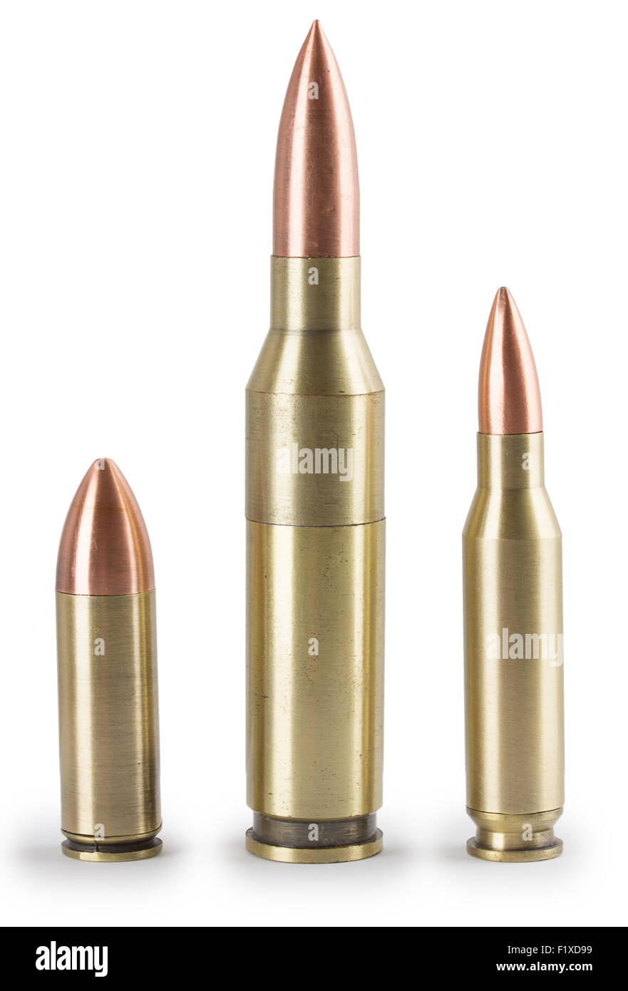 Set of bullets on white background Stock Photo - Alamy