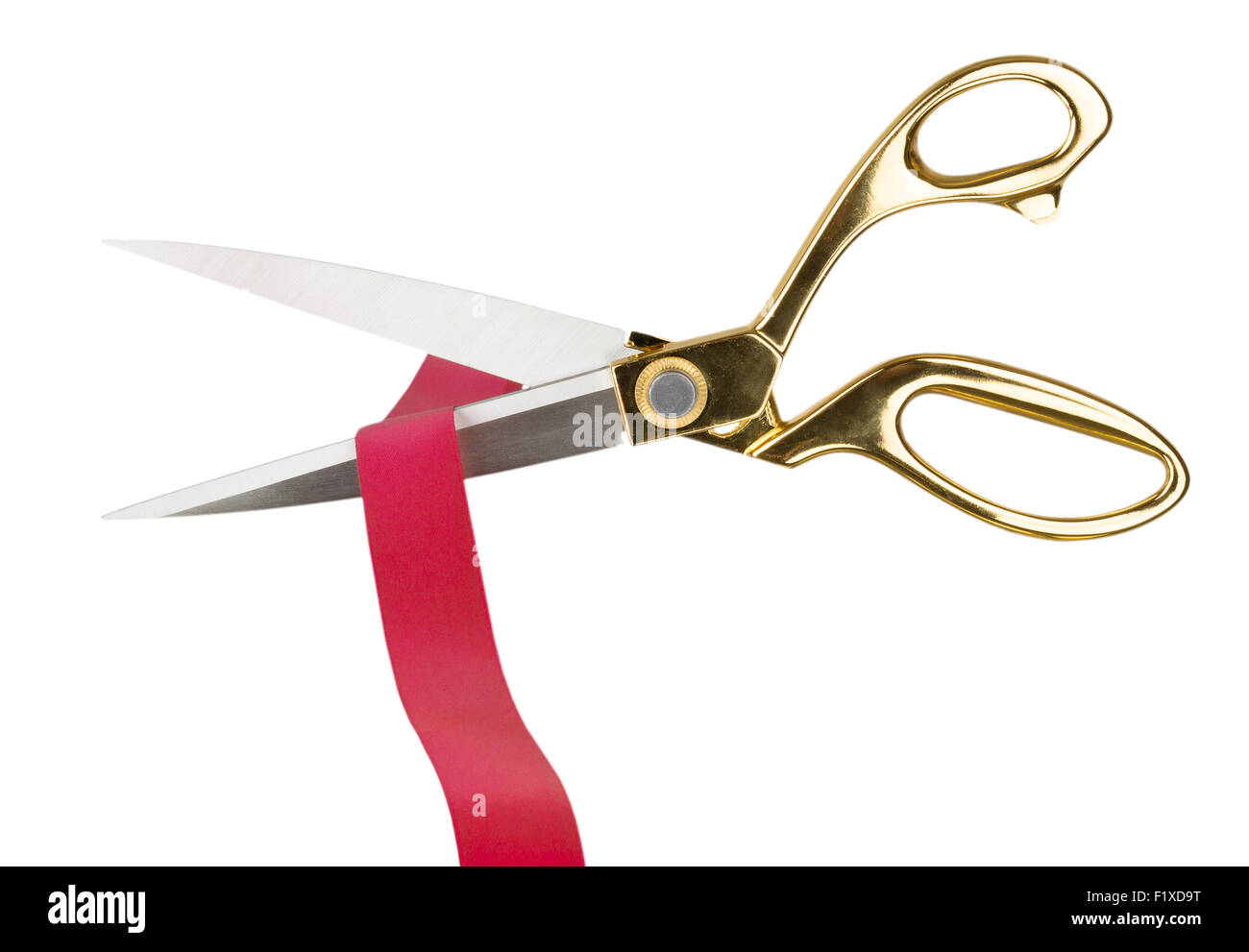 Ribbon cutting Cut Out Stock Images & Pictures - Alamy