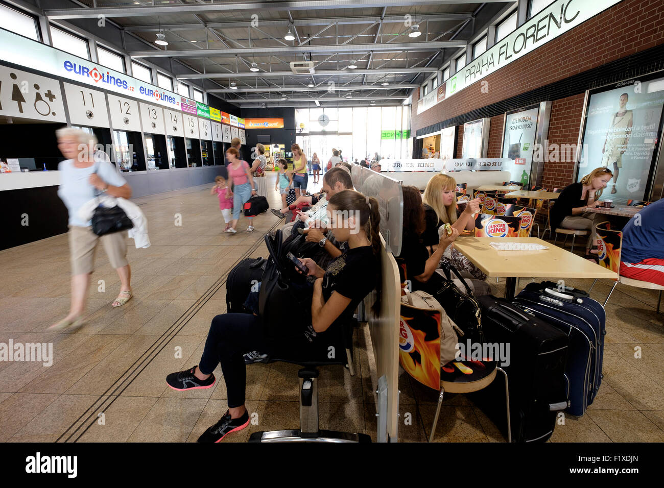 Praha Florenc bus station in Prague, Czech Republic Stock Photo - Alamy