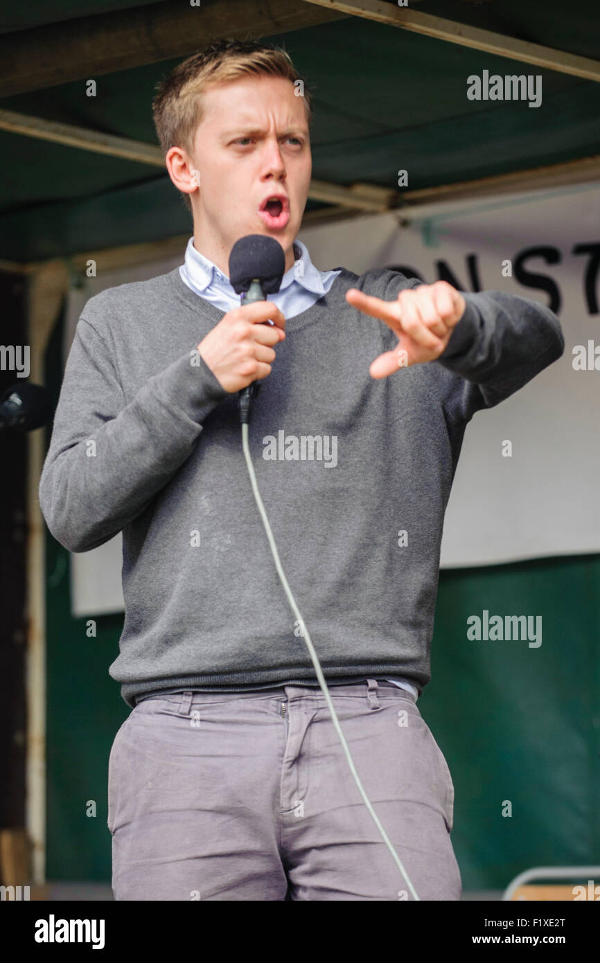 Owen Jones, British columnist, author, commentator and political ...