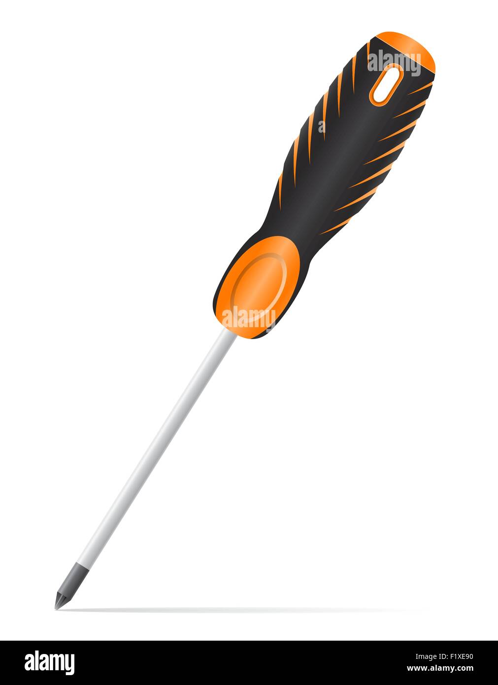 tool screwdriver cross vector illustration isolated on white background ...