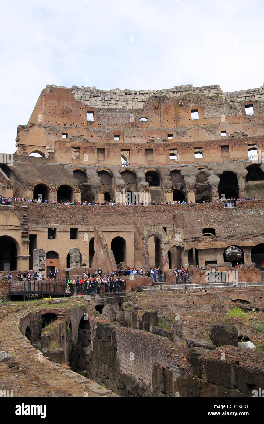 Colosseum amphitheater in Rome, Italy Stock Photo - Alamy